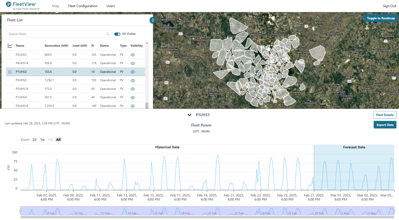 Enabling better planning and operations with behind-the-meter DER insights from FleetView